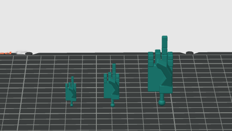 🤖 RX-78-2 middle finger 1/60, 1/100, 1/144, 1/1・Archivo STL Gratis para ...