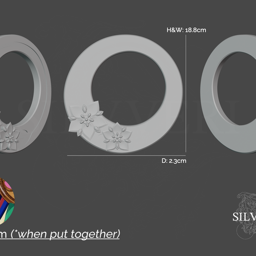 🔙 Tighnari Back Charm for Cosplay - Genshin Impact - Instant Download ...