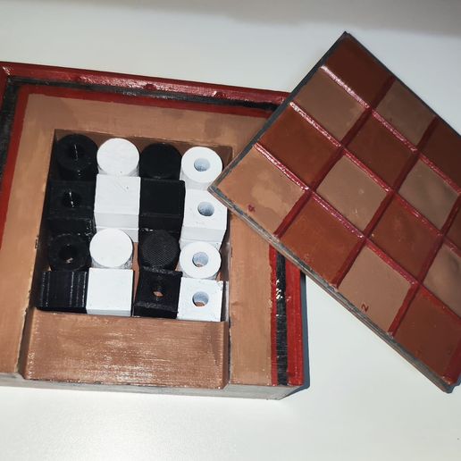 3D printing Quattro Game With Box • made with Ender 3 V2・Cults