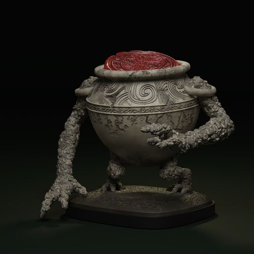 🪴 Pot boy-Elden Ring・ STL File for 3D printing・Cults