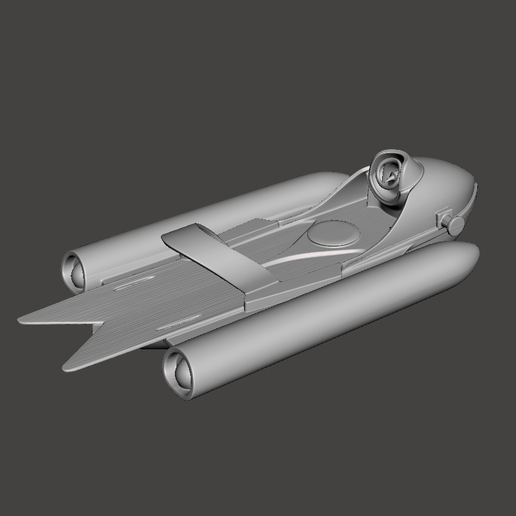 🎨 FAN ART GI Joe Adventure Team Aqua Sled・ OBJ File for 3D printing・Cults