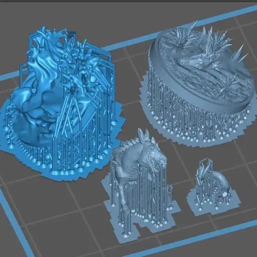 🎲 Swamp Ass Supported STL Miniature for Tabletop Roleplaying Games ...
