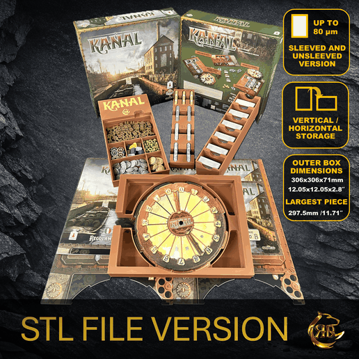 ♟ Kanal Insert - STL Files to 3d print・ 3D File for 3D printing・Cults