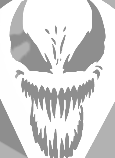 venom stencil