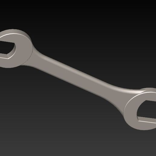 🛠️ Versatile Spanner 3D Model for 3D Printing, Laser Cutting, and CNC ...