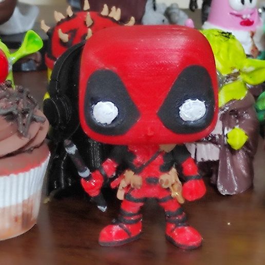 🦸 Deadpool Funky II - (Multi-Color AMS/STL Figurine)・Free 3MF File for ...