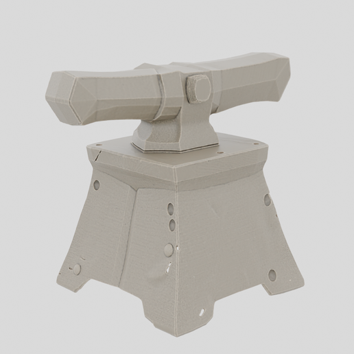 medieval blacksmith anvil