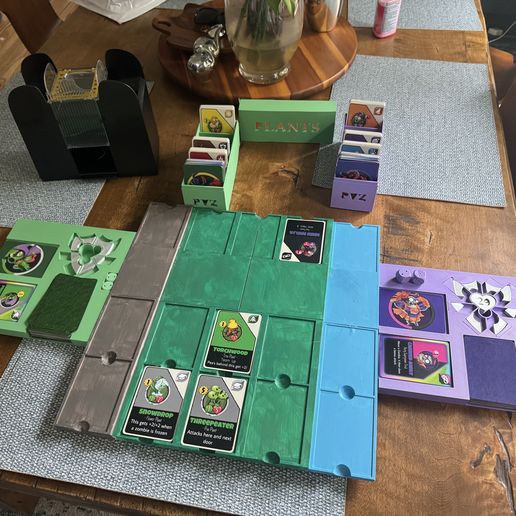 ♟ PvZ Heroes Board・ STL File for 3D printing・Cults