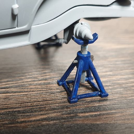 🚚 Heavy duty adjustable stands 1/24 - 1/25 scale・ STL File for 3D ...