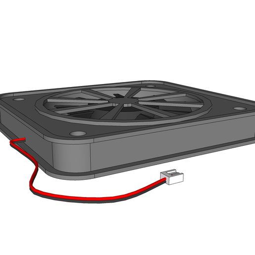 STL file COMPUTER FAN COMPUTER 🖥️ (OBJ)・3D printer model to download・Cults