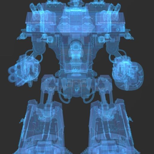 🤖 Titan Imperator LUCIUS Pattern・ 3D File for 3D printing・Cults