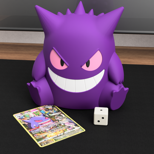Gengar Deckbox 👻 - 3mf - Pokémon TCG・ OBJ File for 3D printing・Cults