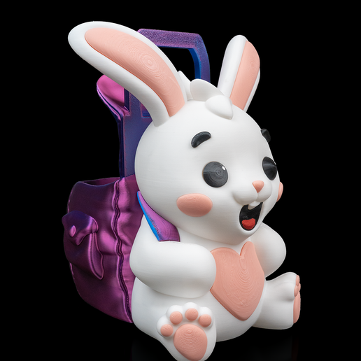 STL file Bunny on the Go 🧺 (3MF)・3D printing template to download・Cults