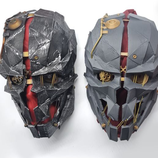 🎲 Dishonored 2 Corvo Mask Wearable Replica・ 3D File for 3D printing・Cults