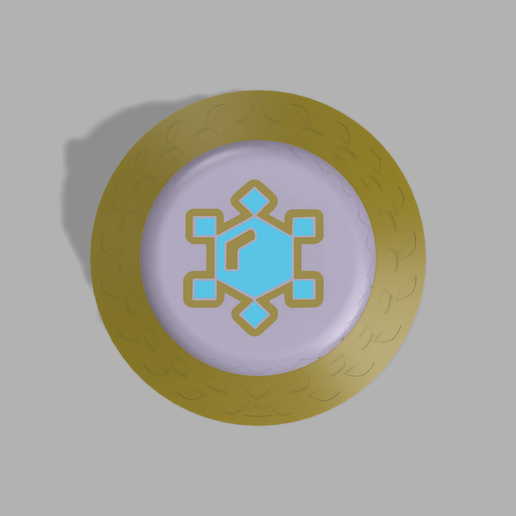 🧊 Ice Badge (Paldea) || Ice Medal (Paldea)・ STL File for 3D printing・Cults