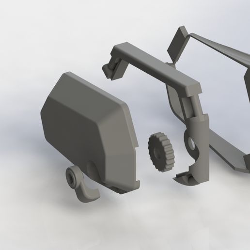 👁️ MGS4 - Solid Eye System・ STL File for 3D printing・Cults