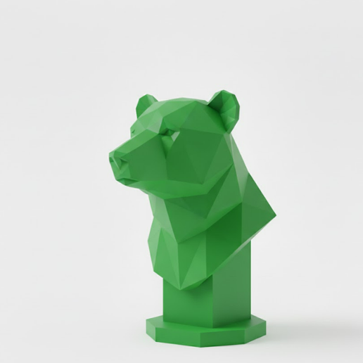 polygon bear design