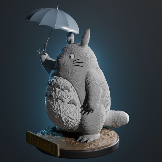 STL file TOTORO - MY NEIGHBOR TOTORO 👹 ・3D printer model to download・Cults