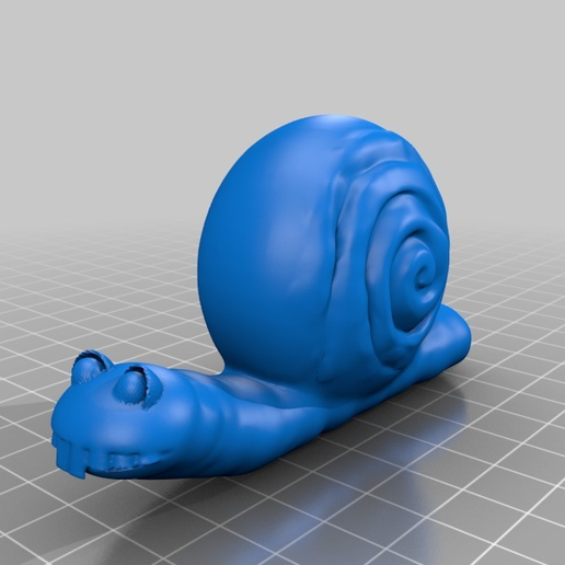 Free 3D file Bob the snail 🐌 ・Model to download and 3D print・Cults