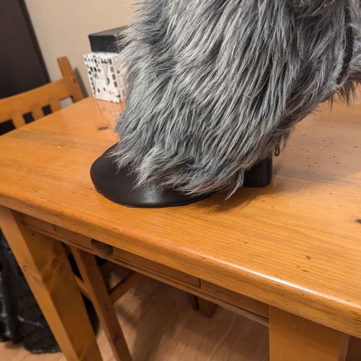 🎭 Detachable heel for hoof shoes・Free STL File for 3D printing・Cults