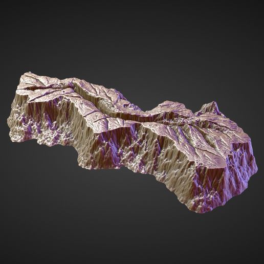 🏝️ Islands & Inlets: Abyssal Island・Fichier STL pour Impression 3D・Cults