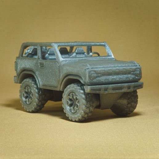 🚙 Ford Bronco Print in place・ STL File for 3D printing・Cults