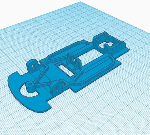 🚗 Slot car chassis V3.0・Free 3D File for ・Cults