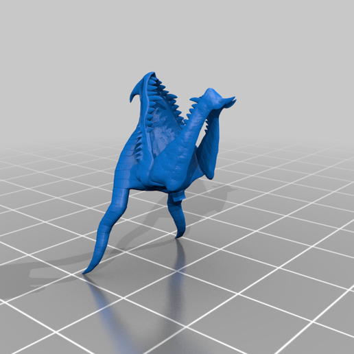 🐉 Dragon Skeleton・Free STL File for 3D printing・Cults