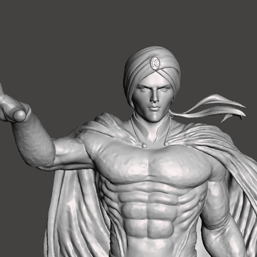 👨 Figure of Kaliman "The Incredible Man" inspired by the Comics・ OBJ ...