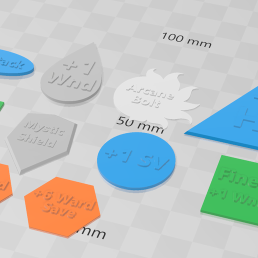 Free 3MF file AOS Tokens 🎲 ・3D print object to download・Cults