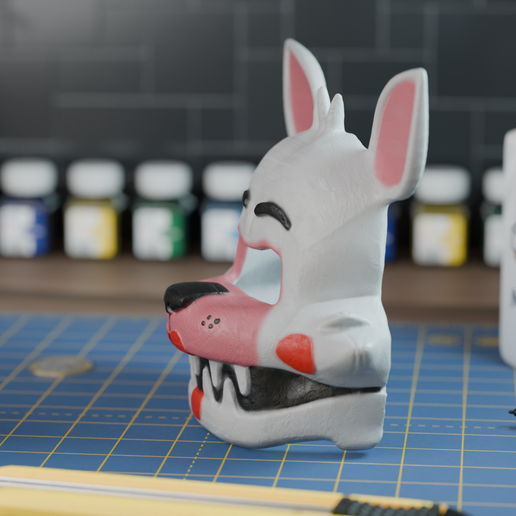🎃 Mangle Mask - Five Nights at Freddy's: Help Wanted・ STL File for 3D ...