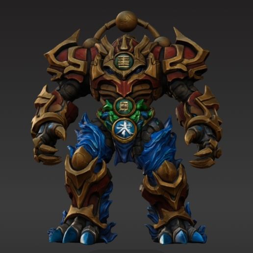 🧊 *Guardian Gior*・ STL File for 3D printing・Cults