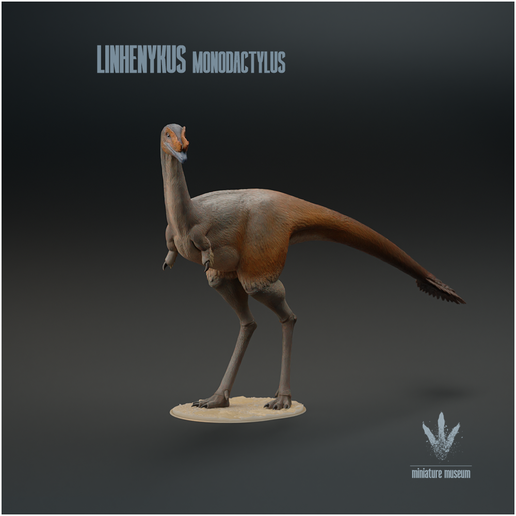 🦎 Linhenykus monodactylus : The Single Fingered Lizard・ 3D File for 3D ...