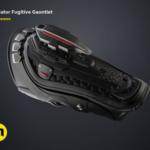 STL file Predator Fugitive Gauntlet・3D printer design to download・Cults