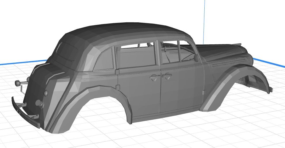 Download STL file Opel Kadett 1936 Printable 3D Body Car • Object to 3D ...