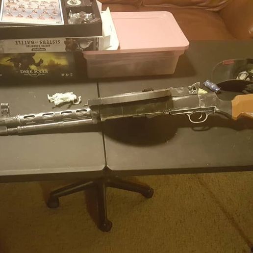 🌈 Rainbow Six Siege - Tachanka DP-28 Machine Gun・ 3D File for ・Cults