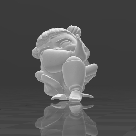 STL file Ne Zha rest figure model 👾 ・Model to download and 3D print・Cults