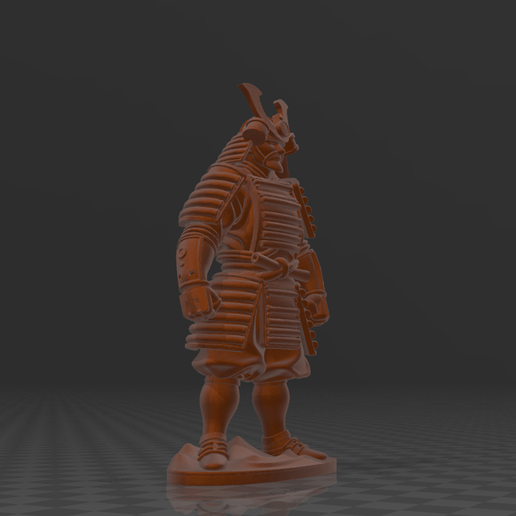 🈶 FREE FREE Samurai without weapons - Decorative painting figure with ...