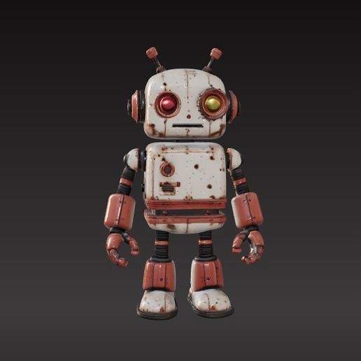 🤖 Robot chibi・ STL File for 3D printing・Cults