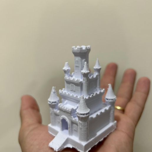 🏰 Castle・Free STL File for 3D printing・Cults