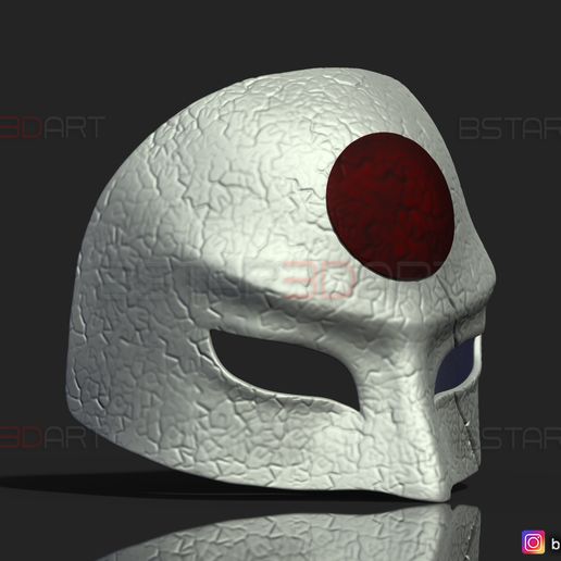 👾 Katana Mask - The Suicide Squad - DC Comics cosplay・ STL File for ・Cults
