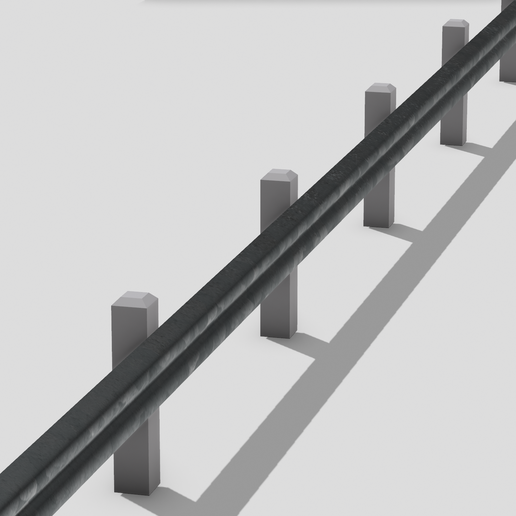 🏘️ GuardRail For 64 Scale Market Diorama・Free STL File for 3D printing ...