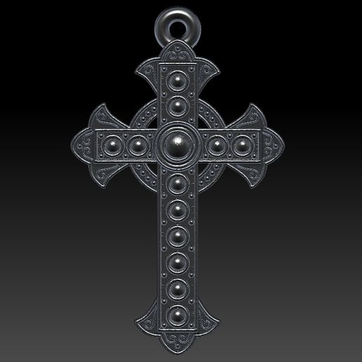 Gothic Cross - Gothic Cross・ STL File for 3D printing・Cults