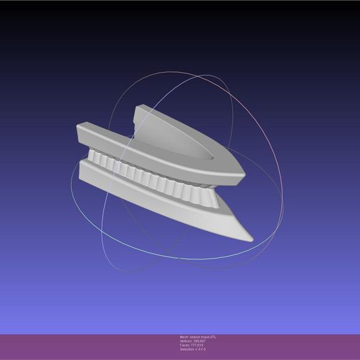STL file Dandadan Okarun Mask 👾 (STEP)・3D printer model to download・Cults