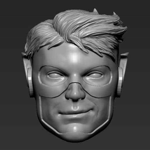 🎨 WALLY WEST (KID FLASH) 3D HEAD MCFARLANE・ STL File for 3D printing・Cults
