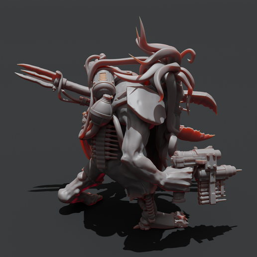 💇 Hair Parasite and host・ 3D File for 3D printing・Cults