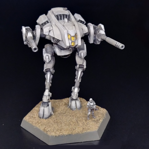 🥷 Stealth Mech・Free 3D File for 3D printing・Cults