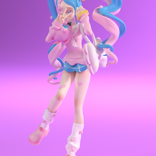 🧚 Hatsune Miku Trainer Fairy Voltage Colab・ STL File for ・Cults