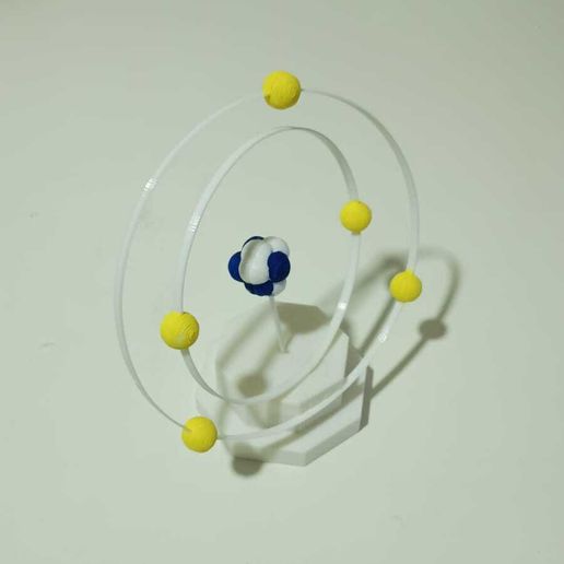 lithium atom 3d project