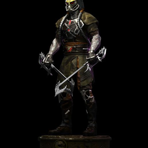 🗿 Kabal - Mortal kombat・ STL File for 3D printing・Cults